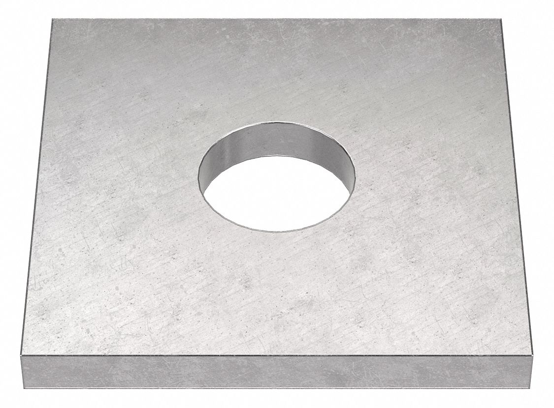 18-8, Stainless Steel, Rectangular Washer - 420R06|Z8757-188 - Grainger