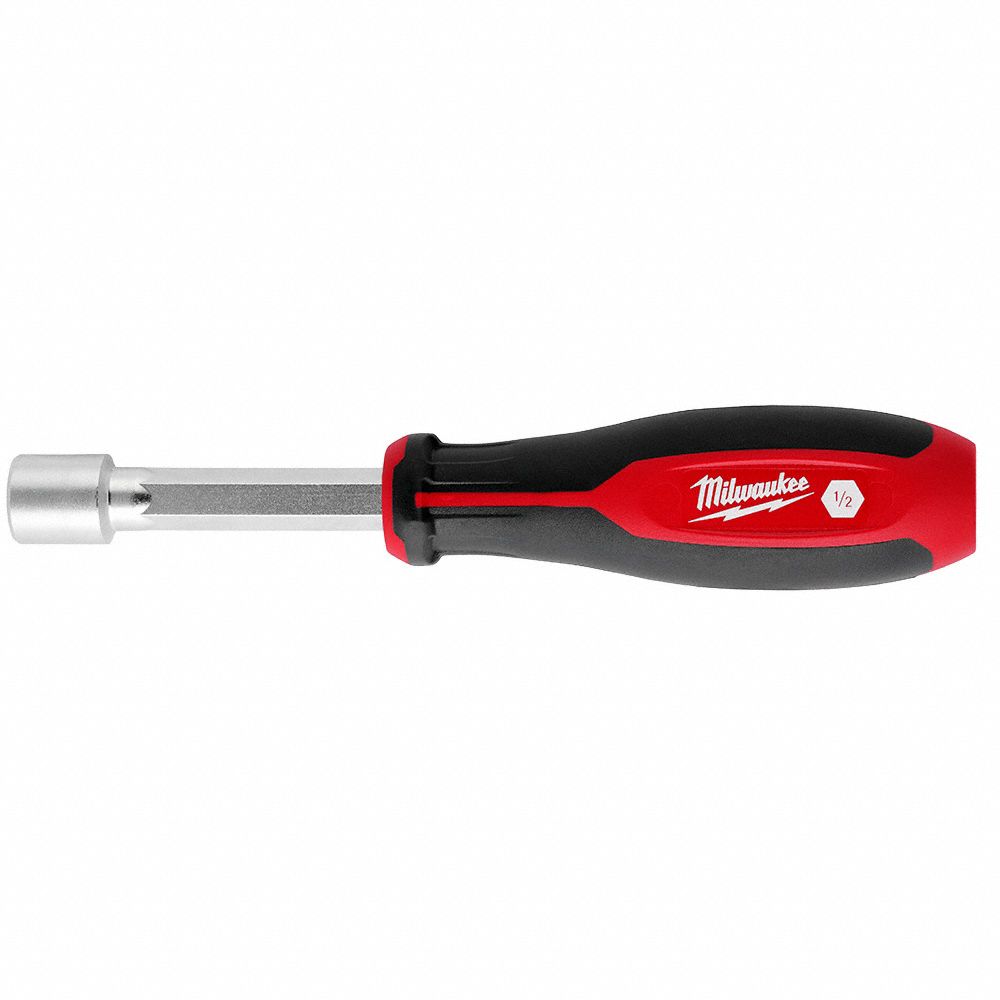 MILWAUKEE, Straight, HollowCore™, Nut Driver - 851H66|48-22-2556 - Grainger