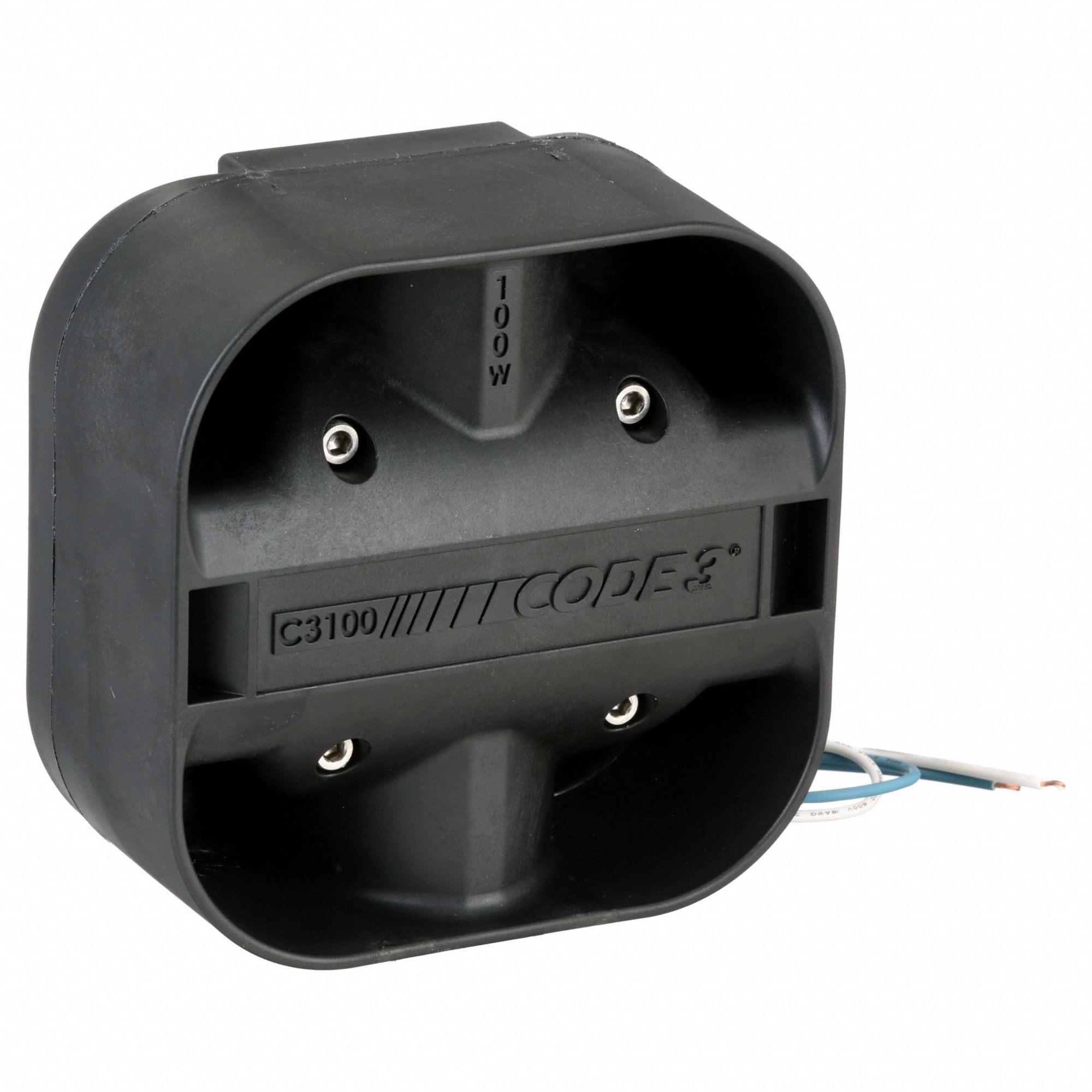 CODE 3, Siren Speaker, 12V DC, Siren Speaker - 421G15|C3100X - Grainger