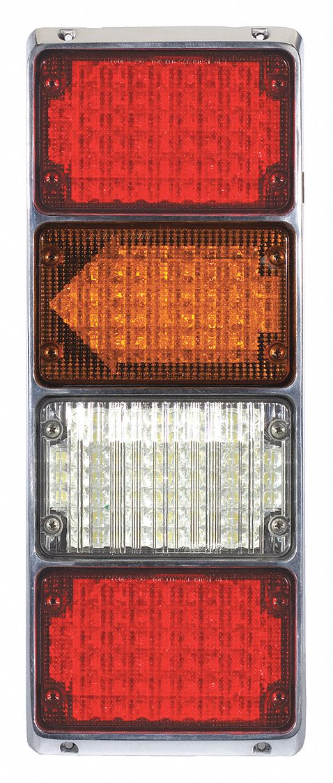 CODE 3, Emergency Vehicle Perimeter Light, Amber/Red/White, Perimeter ...