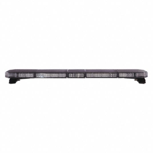 Blue Mini Light Bar, LED Lamp Type, Permanent Mounting, Number of Heads ...