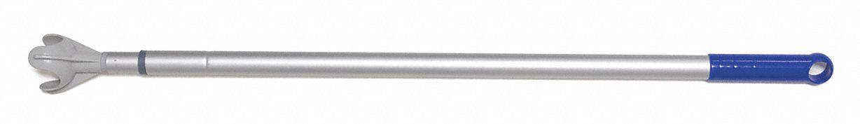 HOSPECO, Silver, Aluminum, Telescopic Mop Handle - 421W98|2505-SPH-TPS ...