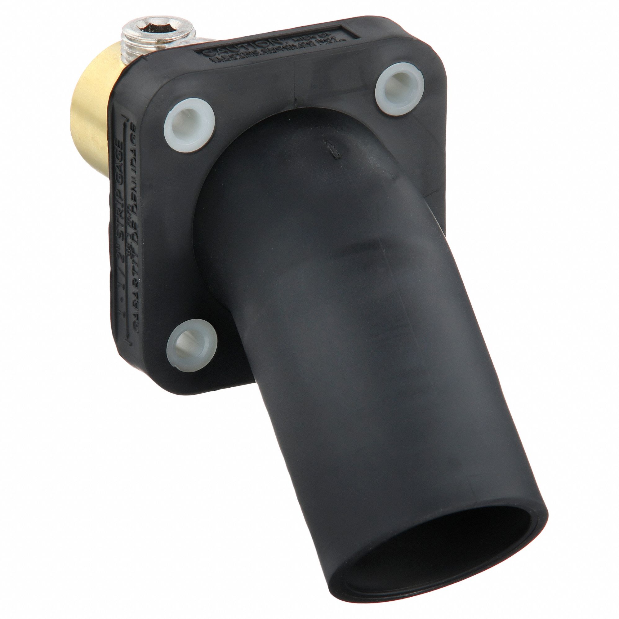 For Female Connectors, 400 A, Angled Receptacle - 422U94|HBLMRABK ...