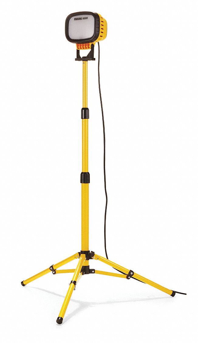 SOUTHWIRE, LED, 1 Lamp Heads, Temporary Job Site Light - 422U98|515103 ...