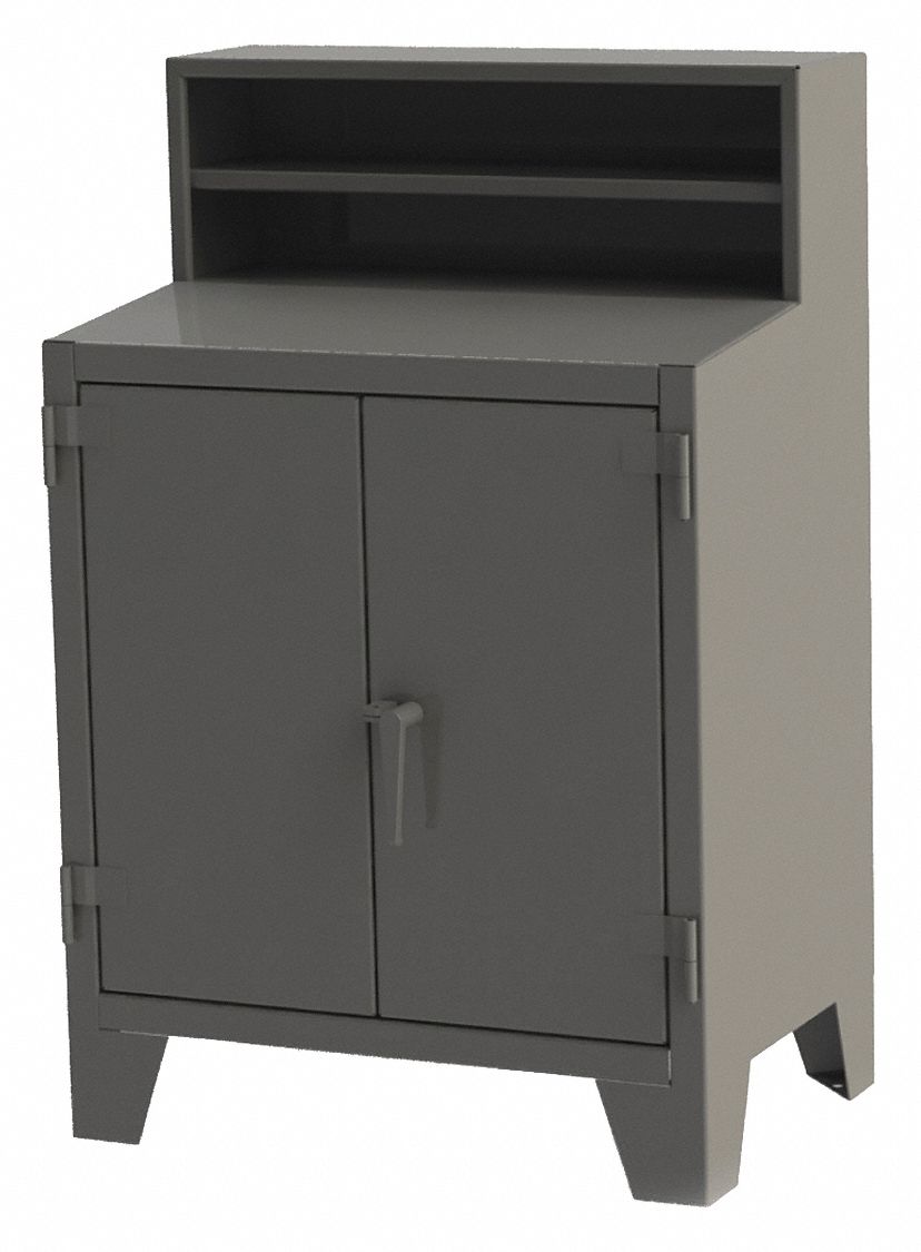 GREENE MANUFACTURING, INC., Cabinet Desk, 36 in x 28 in x 54 in, Shop ...