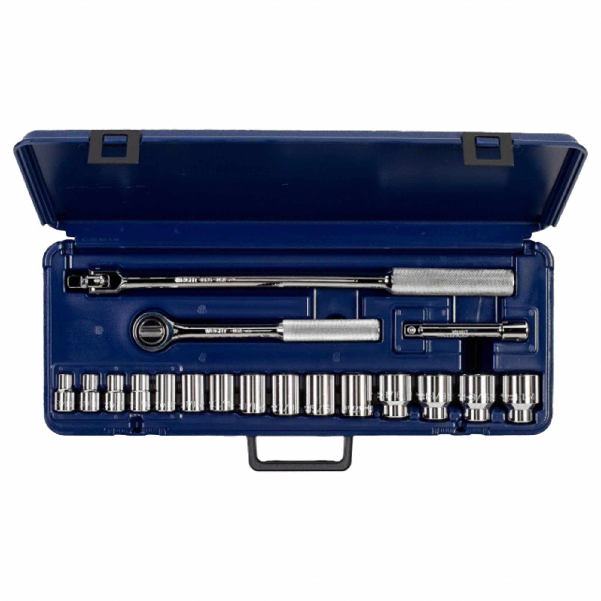 WRIGHT, 1/2 in Drive, 18 Piece, Socket Set - 813YE8|423-MC - Grainger
