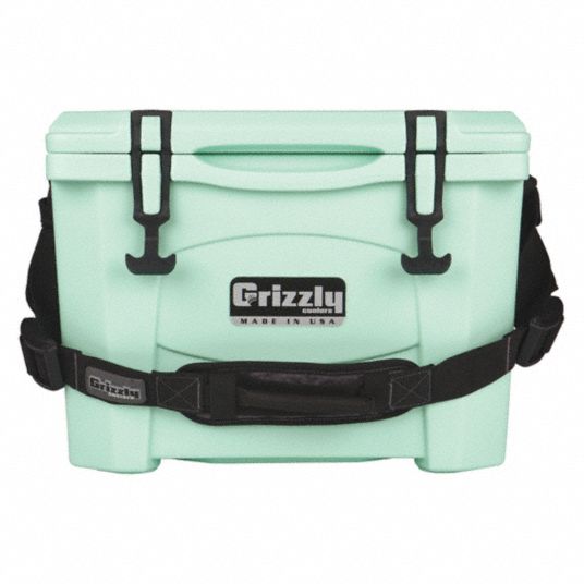 GRIZZLY COOLERS, Green, 15 Cans, Marine Chest Cooler - 423L30|400004 ...