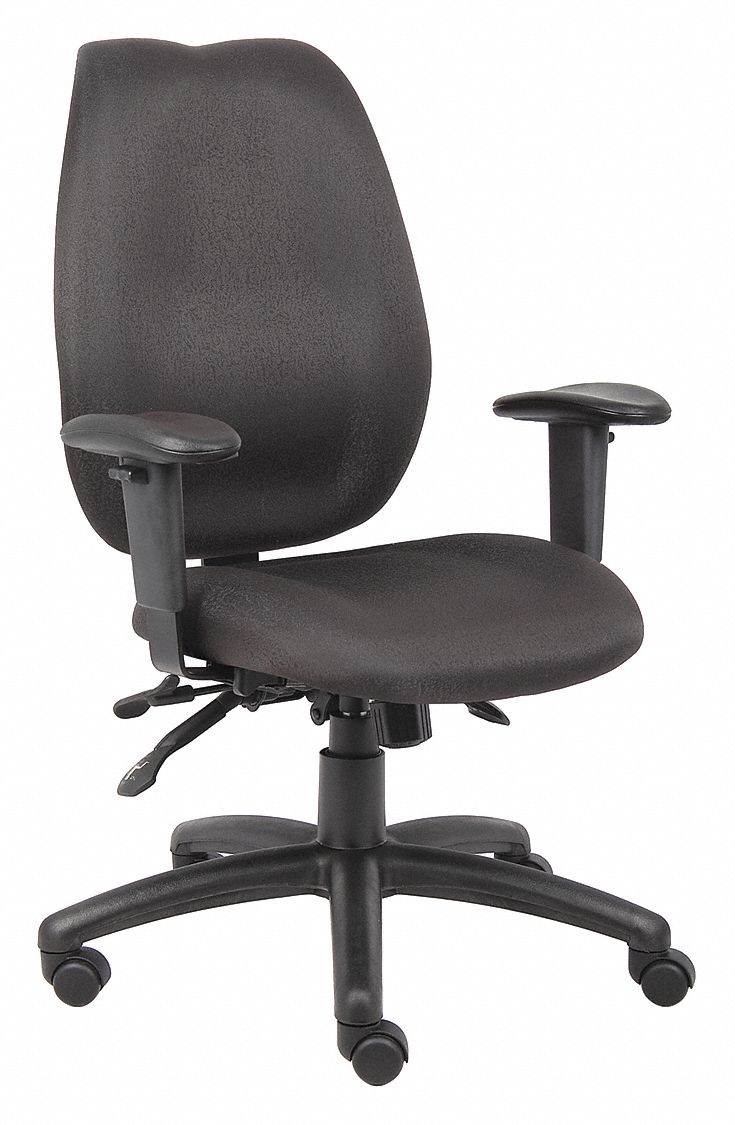 BOSS TASK CHAIR,NYLON BASE,OVERALL 38" H - Office, Drafting, and Task ...