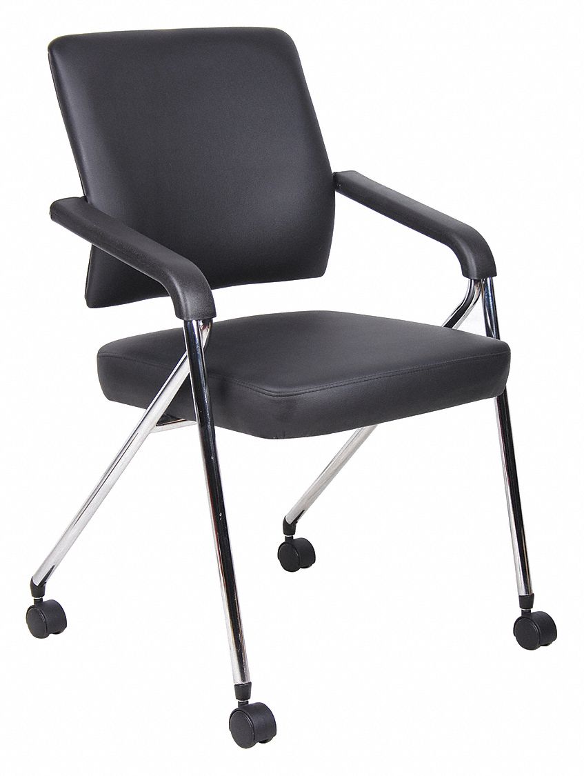 BOSS, Vinyl Seat, Vinyl Upholstery, Nesting Chair - 423M16|B1800-CP-2 ...