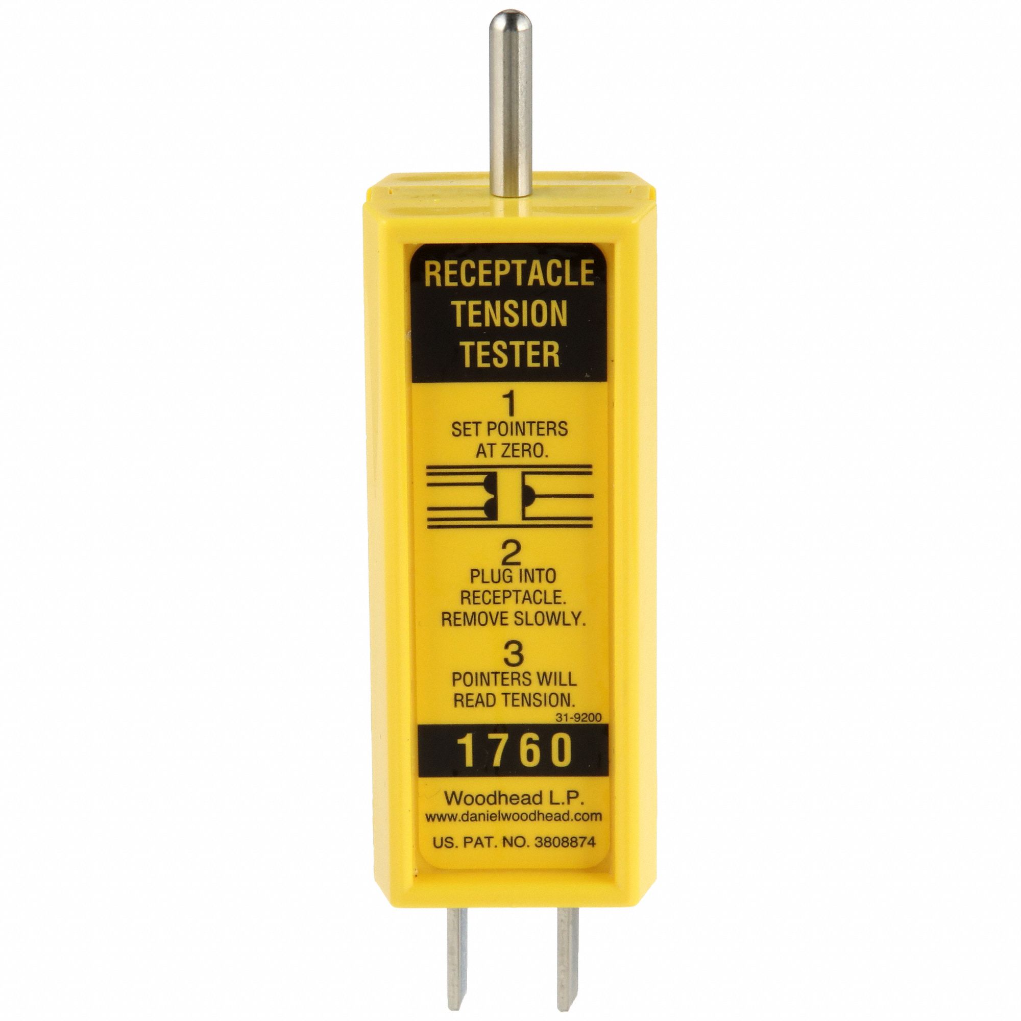 WOODHEAD, Compact, Simple-to-Use, Receptacle Testers, Receptacle ...