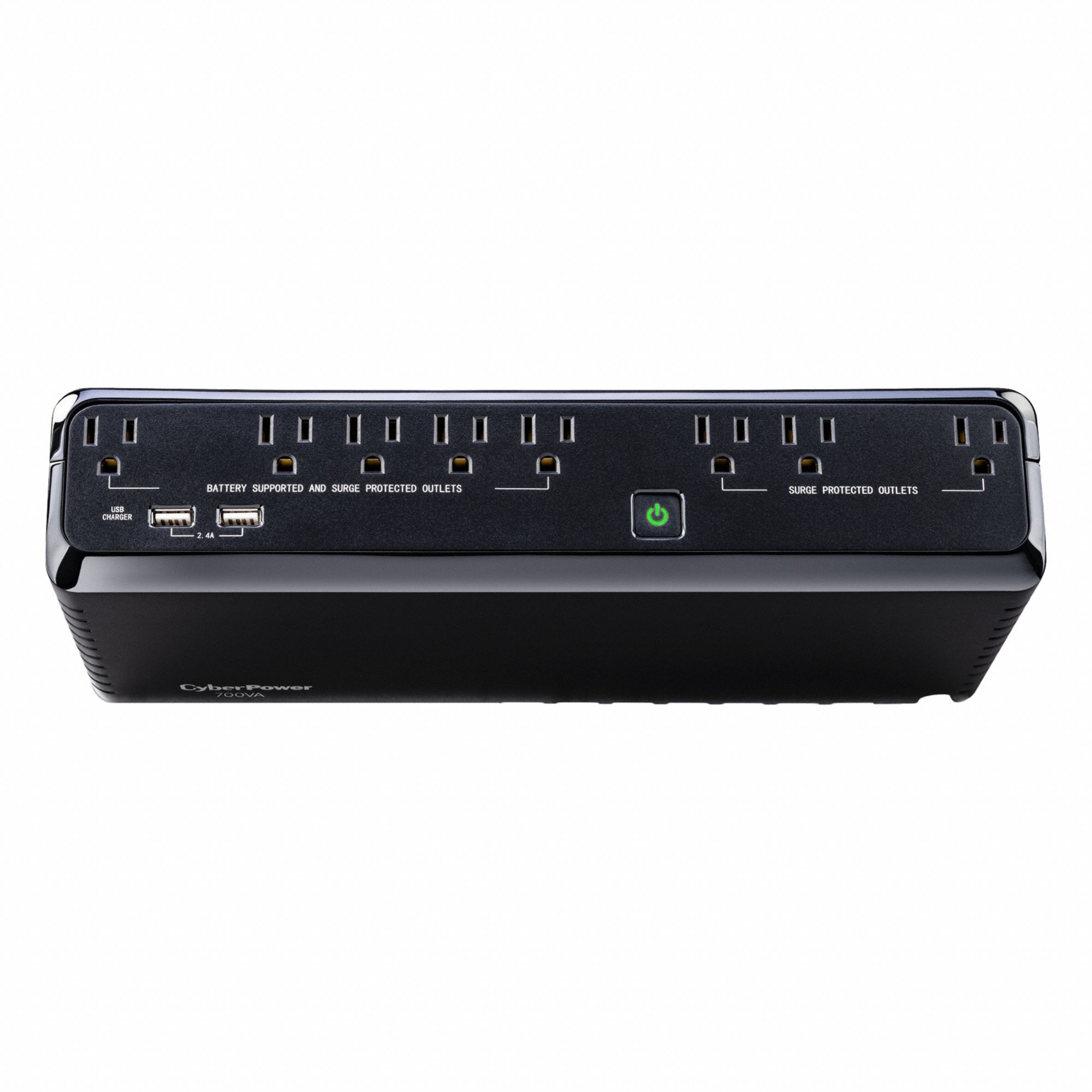 CYBER POWER, Single Phase, 700 VA Power Rating, UPS System - 832UT5 ...