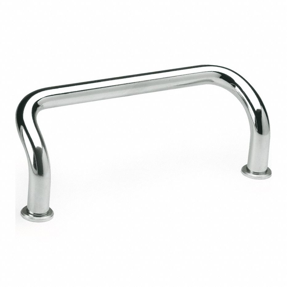 JW WINCO, Threaded Holes, Steel, Pull Handle - 813T14|425.1-10-100-CR ...