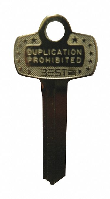 Compatible with BEST Locks, J Keyway Type, Key Blank - 425P23 ...