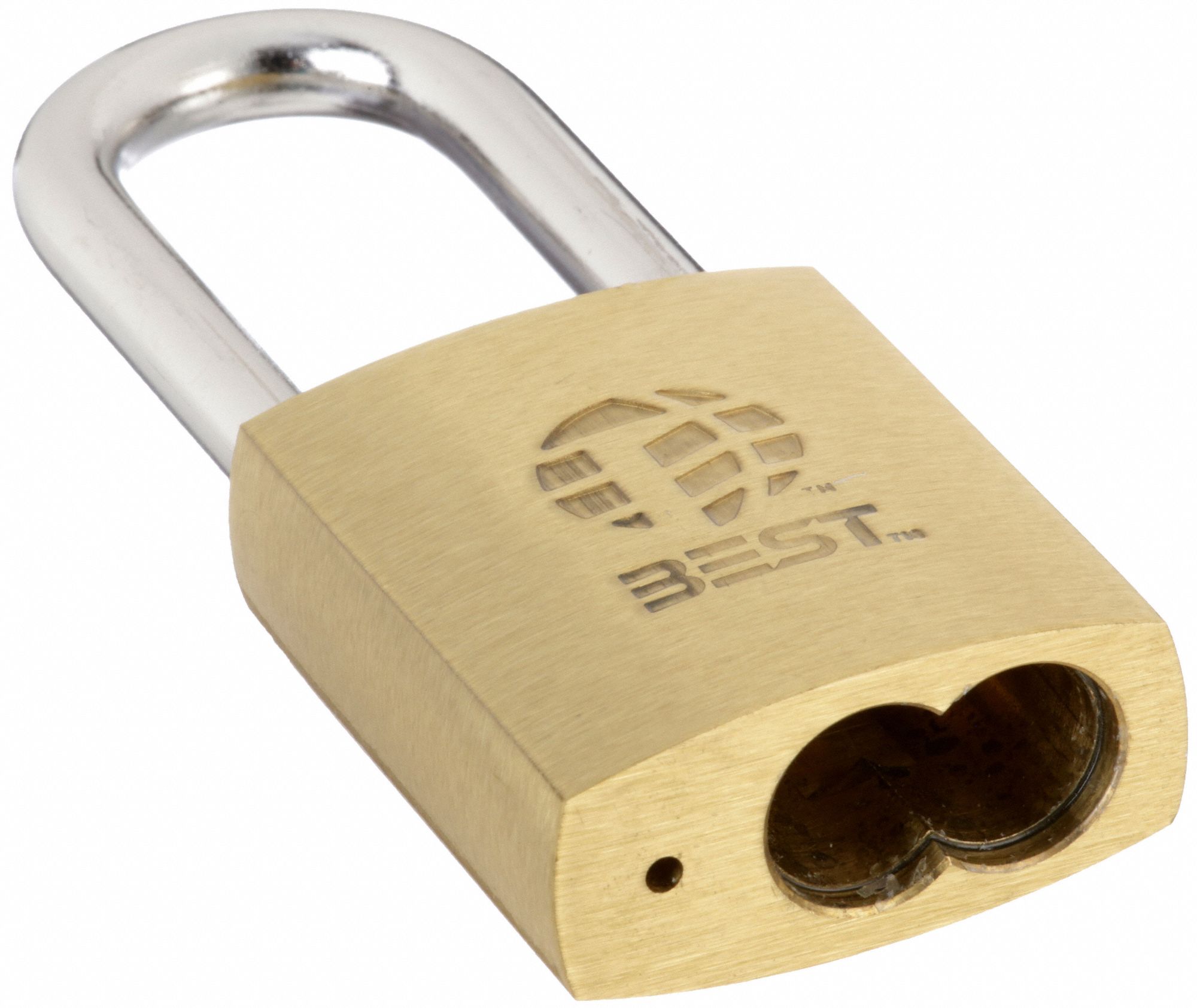 BEST Padlock: 1 1/2 in Vertical Shackle Clearance, 7/8 in Horizontal ...