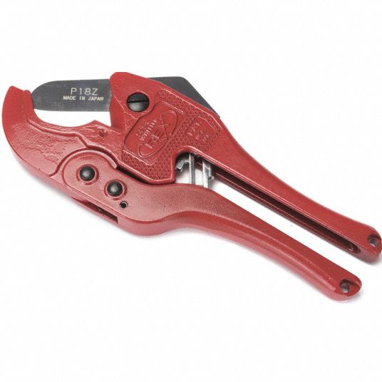 WHEELER-REX, 3/16 in – 1 11/16 in OD Cutting Capacity, Ratcheting, Pipe ...