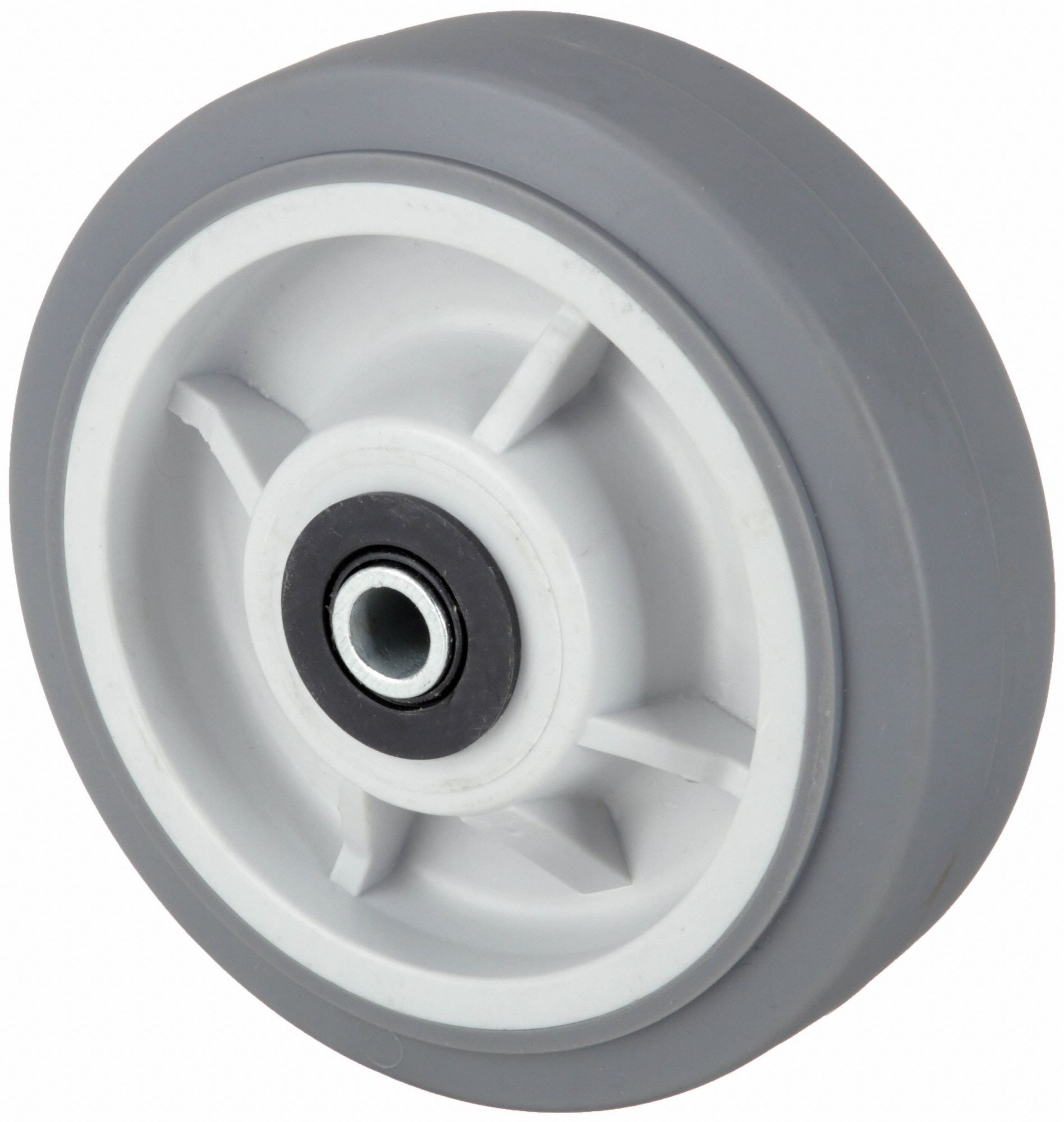 APPROVED VENDOR Nonmark RBBR Tread Plastic Core Wheel - Caster Wheels ...