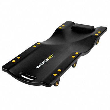 OMEGALIFT Creeper: Heavy-Duty, 300 lb Max Load Capacity, 4 1/4 in Ht ...