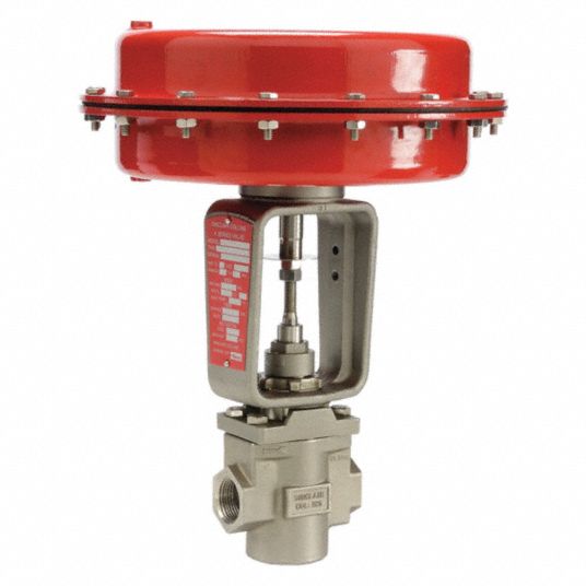 PARKER, 2 Ports, Bronze, Pneumatic Globe Control Valve - 426J45|M315 ...