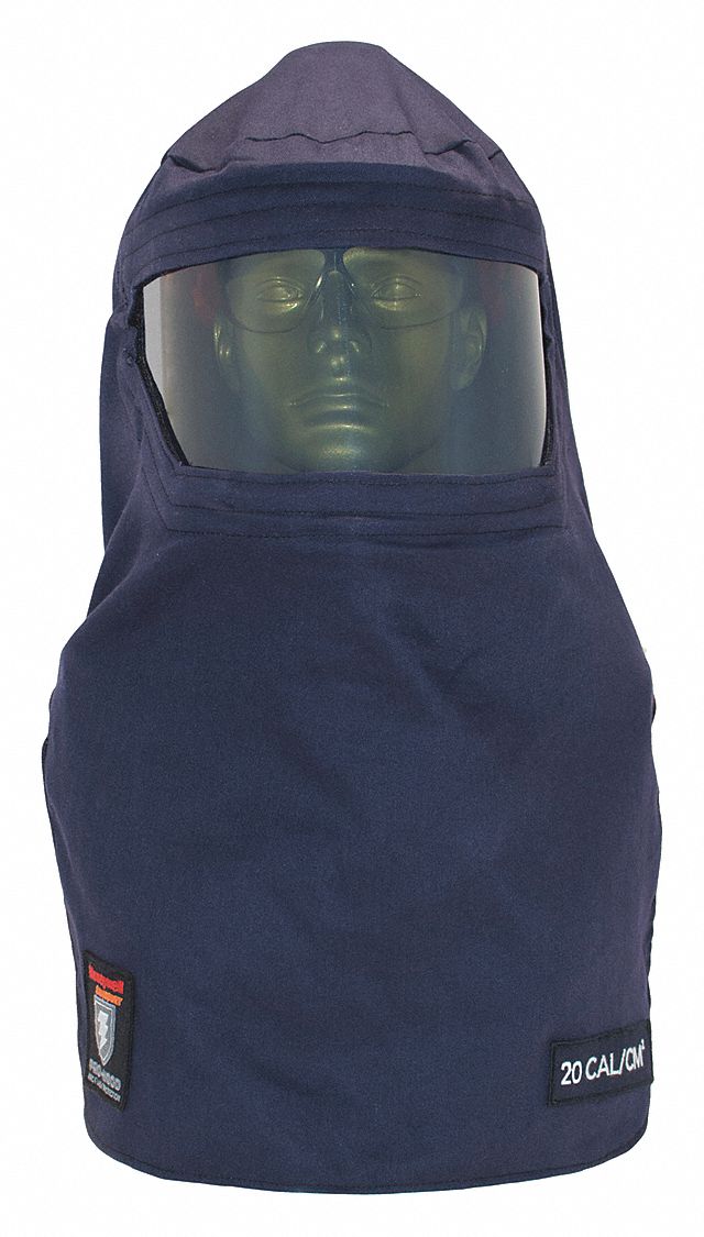 SALISBURY, 2 PPE CAT, 20 cal/sq cm ATPV, Arc Flash Hood - 426M37|FH20BL ...