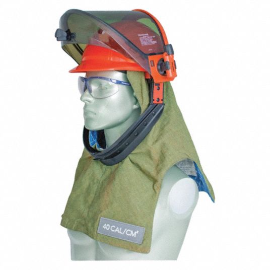 SALISBURY, 4 PPE CAT, 40 cal/sq cm ATPV, Arc Flash Hood - 426M52 ...