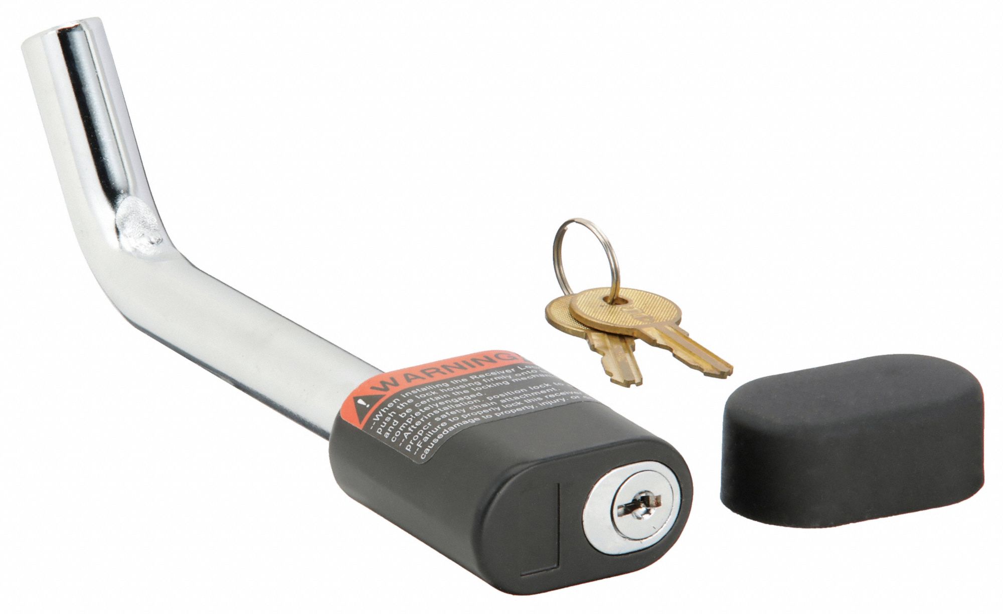 BUYERS PRODUCTS, 2 in_2 1/2 in Compatible Hitch Size, 5/8 in Pin Dia ...