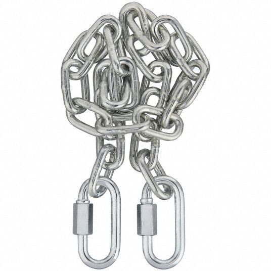 BUYERS PRODUCTS, Quick Link Attachment, Heavy Duty, Safety Chain ...