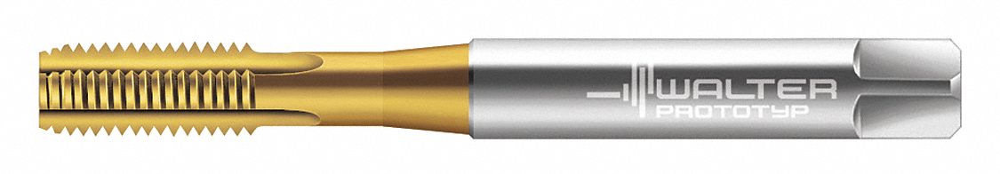 WALTER PROTOTYP, M6x1 Thread Size, 15.00 mm Thread Lg, Straight Flute ...