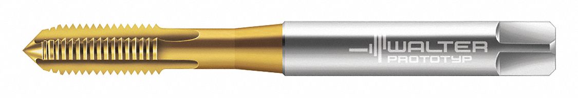 WALTER PROTOTYP, M7x1 Thread Size, 15.00 mm Thread Lg, Straight Flute ...