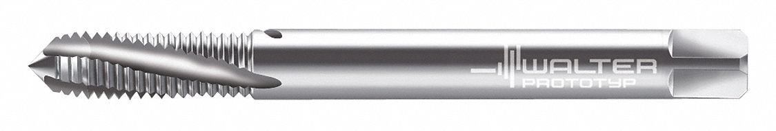 WALTER PROTOTYP, M4x0.7 Thread Size, 10.50 mm Thread Lg, Spiral Flute ...
