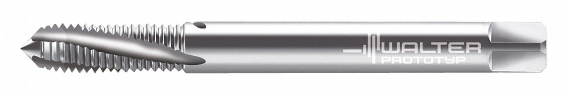 WALTER PROTOTYP, M10x1.5 Thread Size, 25.50 mm Thread Lg, Spiral Flute ...