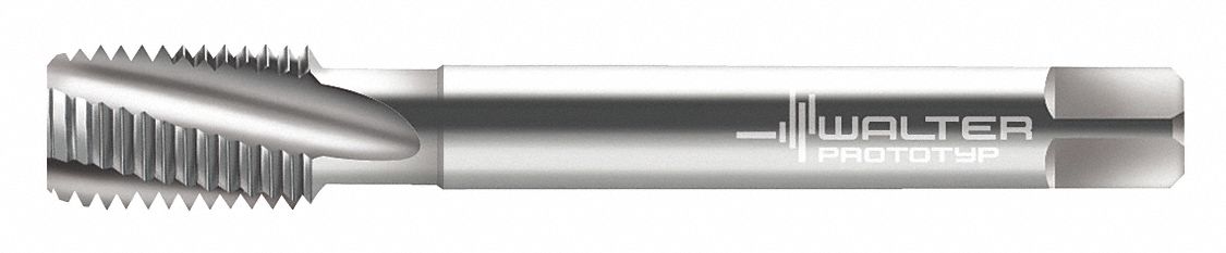 WALTER PROTOTYP, M22x2.5 Thread Size, 25.00 mm Thread Lg, Spiral Flute ...