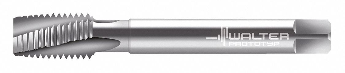 WALTER PROTOTYP, M10x1.5 Thread Size, 20.00 mm Thread Lg, Spiral Flute ...