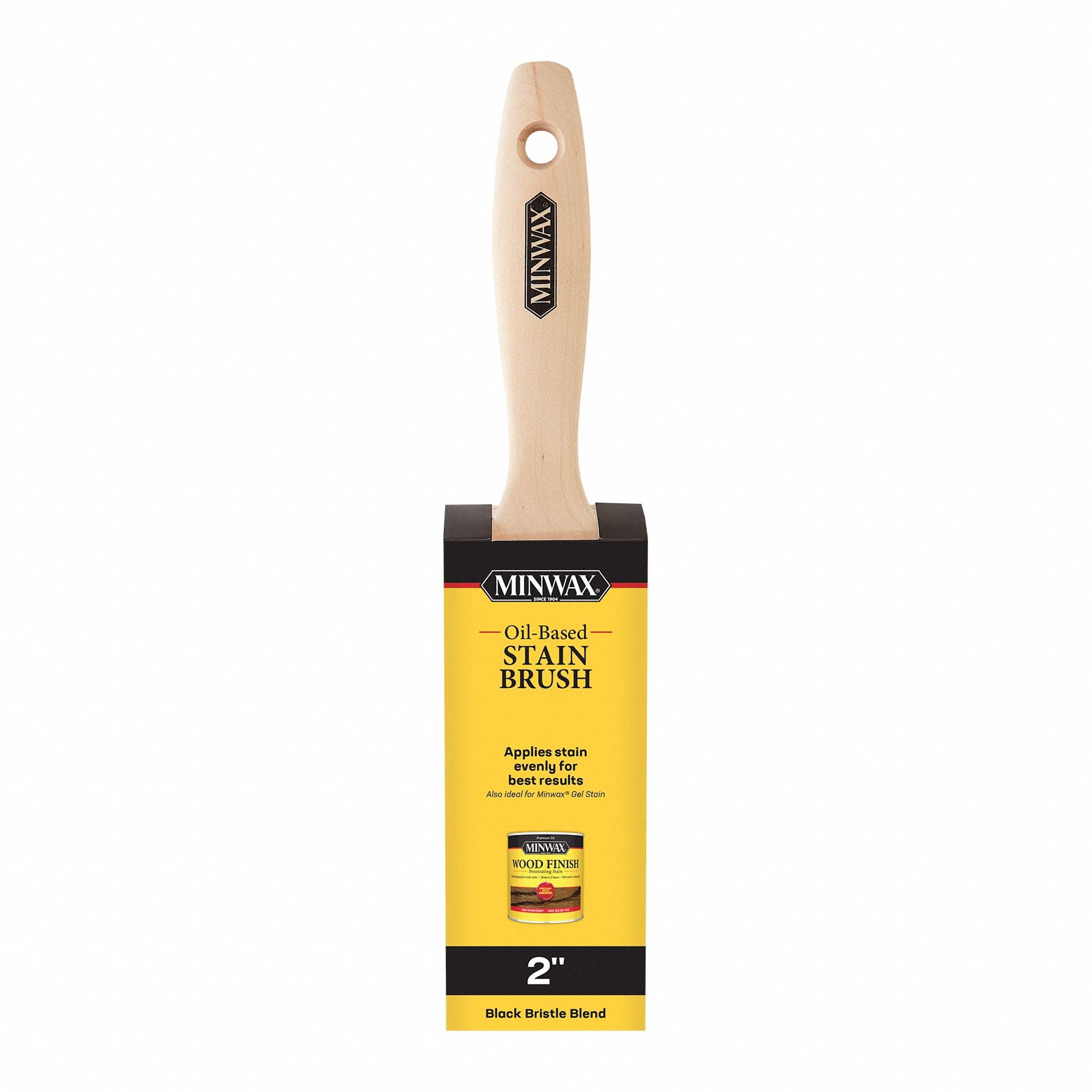 MINWAX, Flat Sash Brush, 2 in, Paint Brush - 831R01|427280200 - Grainger
