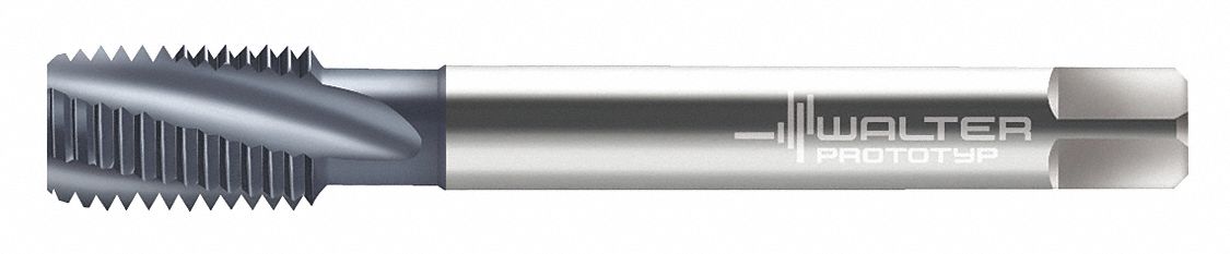 WALTER PROTOTYP, M10x1 Thread Size, 12.00 mm Thread Lg, Spiral Flute ...