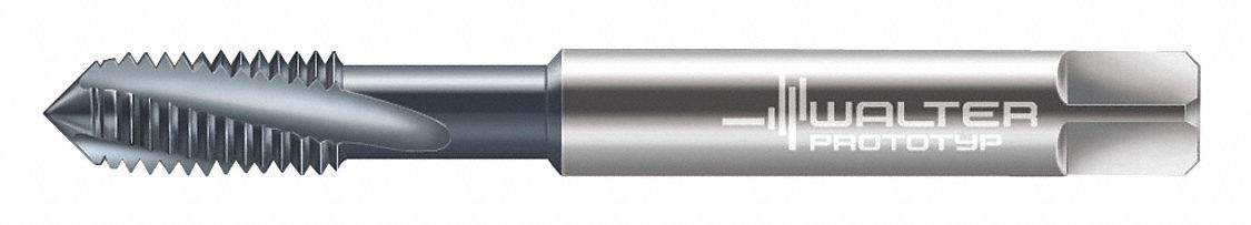WALTER PROTOTYP, M4x0.7 Thread Size, 13.00 mm Thread Lg, Spiral Flute ...
