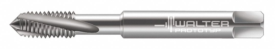 WALTER PROTOTYP, M10x1.5 Thread Size, 24.00 mm Thread Lg, Spiral Flute ...