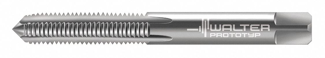 WALTER PROTOTYP, M10x1 Thread Size, 30.00 mm Thread Lg, Straight Flute ...