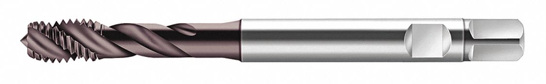 WALTER PROTOTYP, M10x1.5 Thread Size, 16.00 mm Thread Lg, Spiral Flute ...