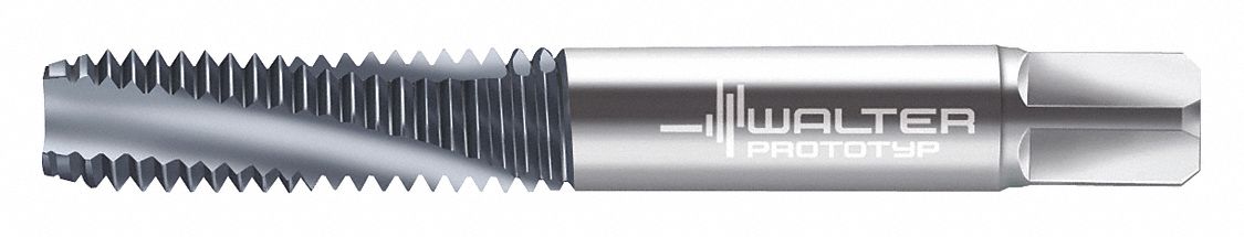 WALTER PROTOTYP, #10-32 Thread Size, 16.00 mm Thread Lg, Spiral Flute ...