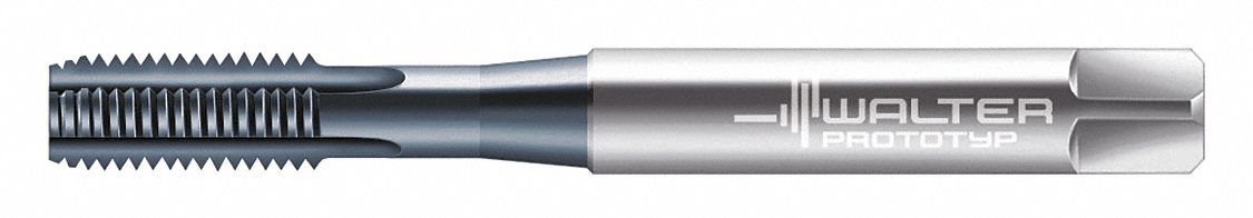 WALTER PROTOTYP, M7x1 Thread Size, 15.00 mm Thread Lg, Straight Flute ...