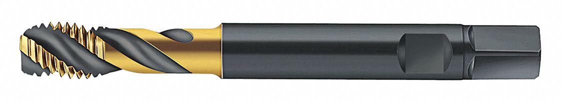 WALTER PROTOTYP, M16x2 Thread Size, 21.00 mm Thread Lg, Spiral Flute ...