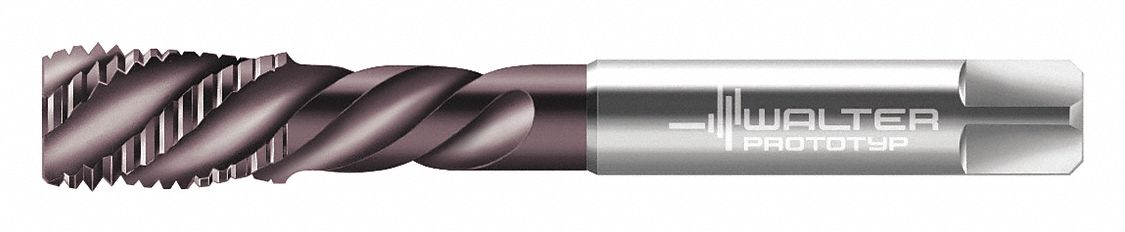 WALTER PROTOTYP, M16x2 Thread Size, 20.00 mm Thread Lg, Spiral Flute ...