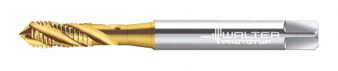 WALTER PROTOTYP, M6x0.5 Thread Size, 10.00 mm Thread Lg, Spiral Flute ...