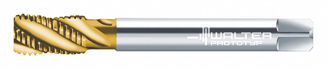 WALTER PROTOTYP, 3/8"-24 Thread Size, 15.00 mm Thread Lg, Spiral Flute ...