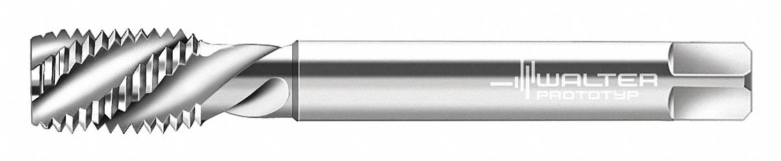 WALTER PROTOTYP, M24x3 Thread Size, 30.00 mm Thread Lg, Spiral Flute ...