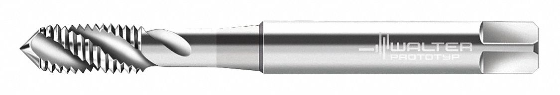WALTER PROTOTYP, M8x1 Thread Size, 12.00 mm Thread Lg, Spiral Flute Tap ...