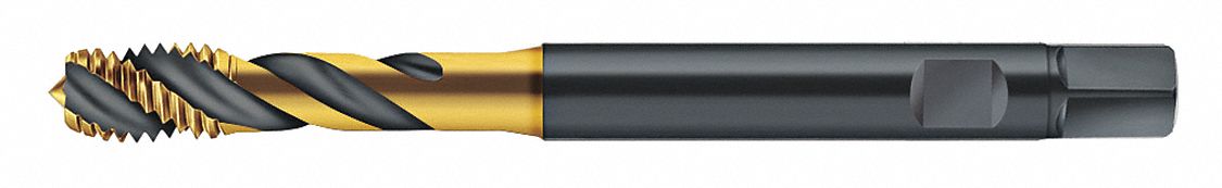 WALTER PROTOTYP, M10x1.5 Thread Size, 16.00 mm Thread Lg, Spiral Flute ...