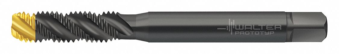 WALTER PROTOTYP, M8x1.25 Thread Size, 26.50 mm Thread Lg, Spiral Flute ...