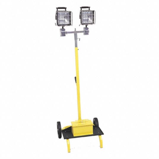 CEP Temporary Job Site Light, Cart, Corded (AC), Lumens 22000, Number ...