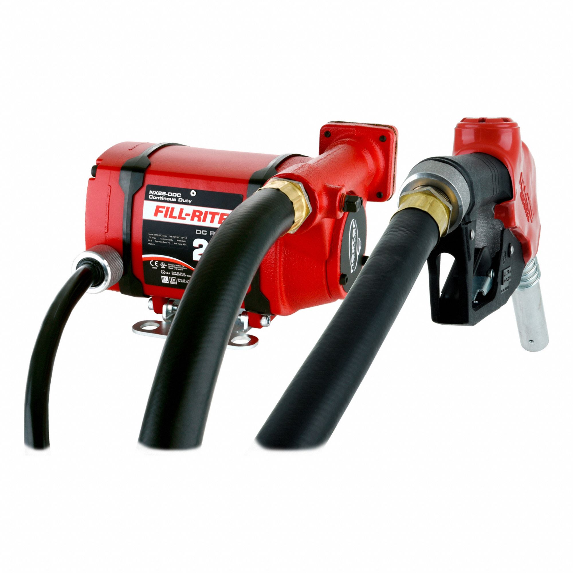 FILL-RITE, 24 V DC, 1/3 hp HP, Electric Drum Pump - 429J12|NX25-DDCNF ...